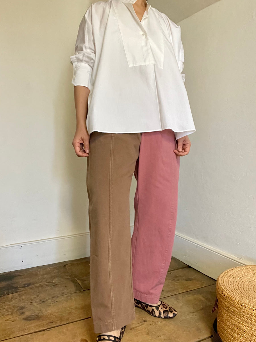 JANUS COLORBLOCK PANTS FOR WOMEN IN CHOCO RASBERRY | Verity & Daughters ...